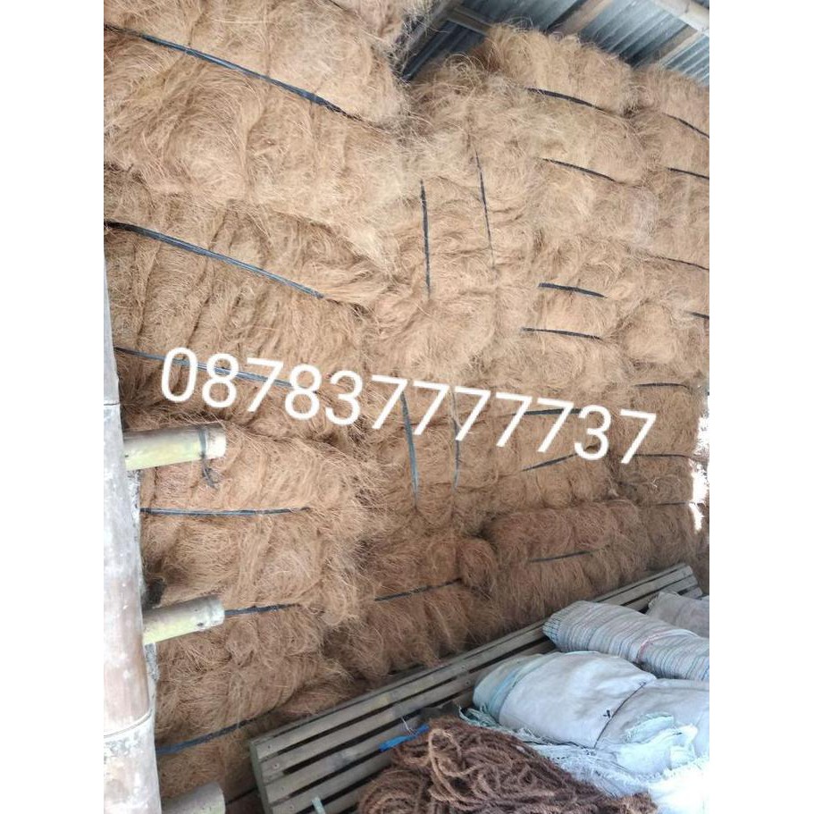Jual SERABUT SABUT KELAPA COCO FIBER COCOFIBER 750GR JKT i | Shopee ...