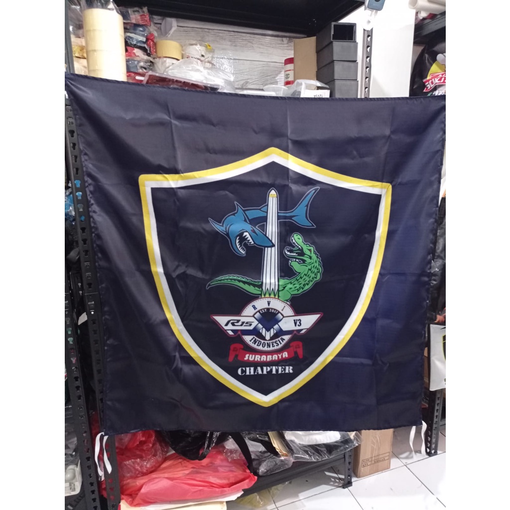 Jual Cetak Bendera Organisasi / Cetak Mini Flag Custom / Mini Flag ...
