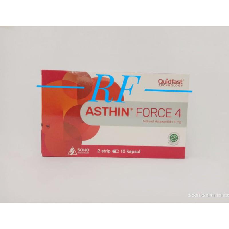 Jual Asthin Force 4 Caps isi 20 (Soho) | Shopee Indonesia