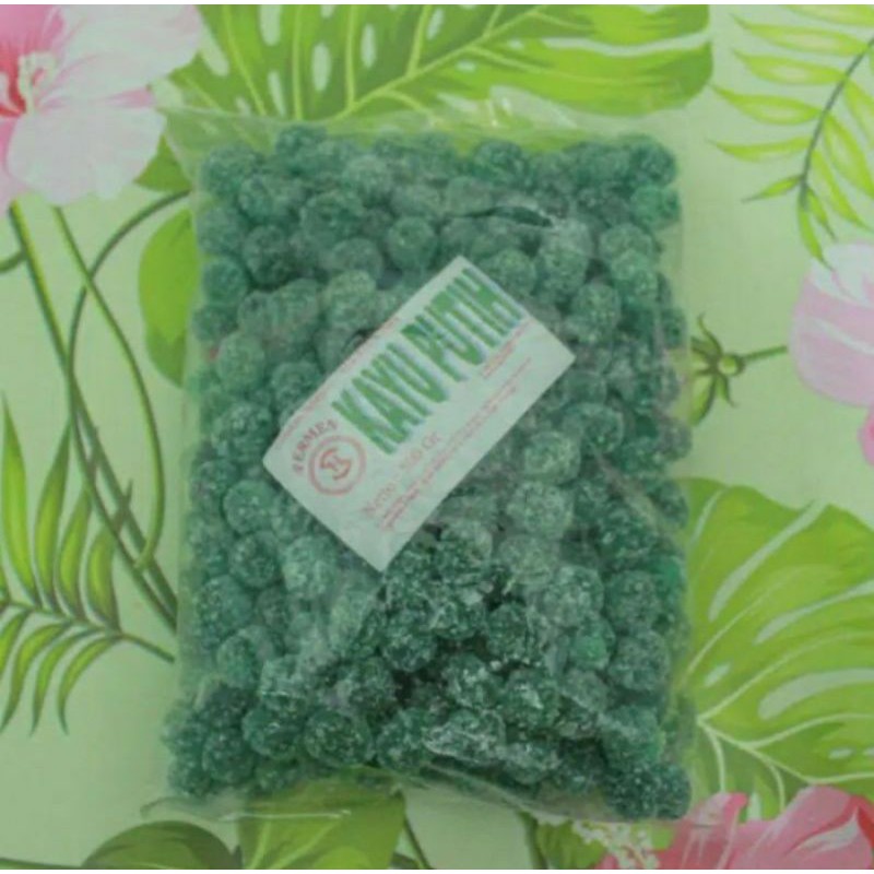 Jual permen kayu putih permen jamu original khas malang 500gr alami ...