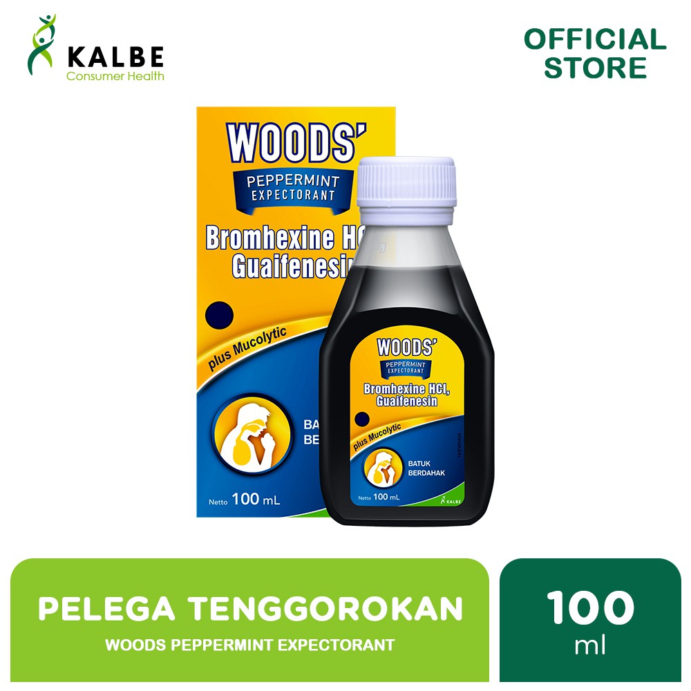 Jual WOODS PEPPERMINT EXPECTORANT 100ml - Obat Batuk Berdahak | Shopee ...