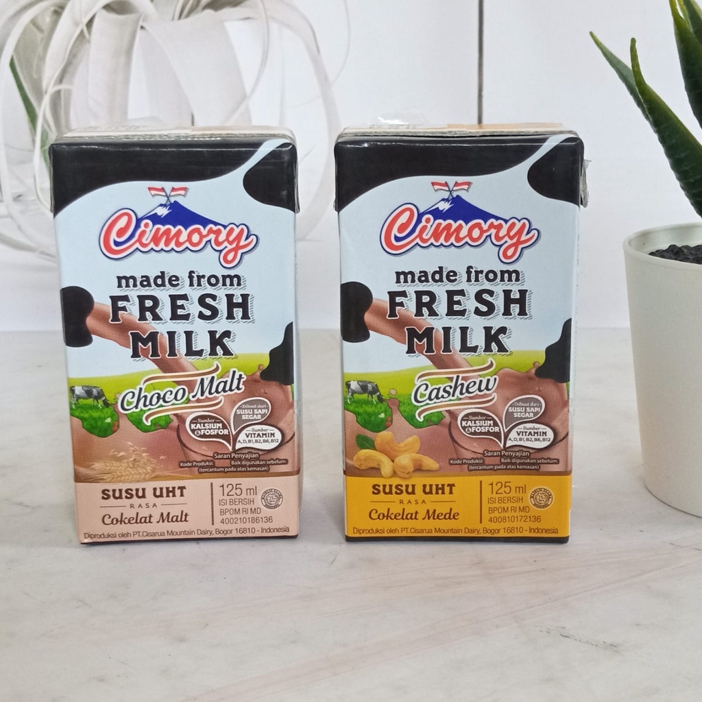 Jual Cimory Susu UHT Cashew 125 ml ED Agustus 2024 | Shopee Indonesia