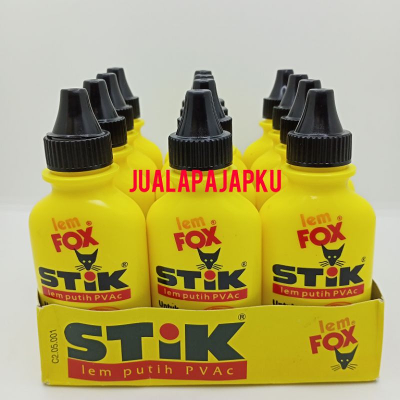 Jual Lem Fox Stik PVAC 60 Gram | Shopee Indonesia