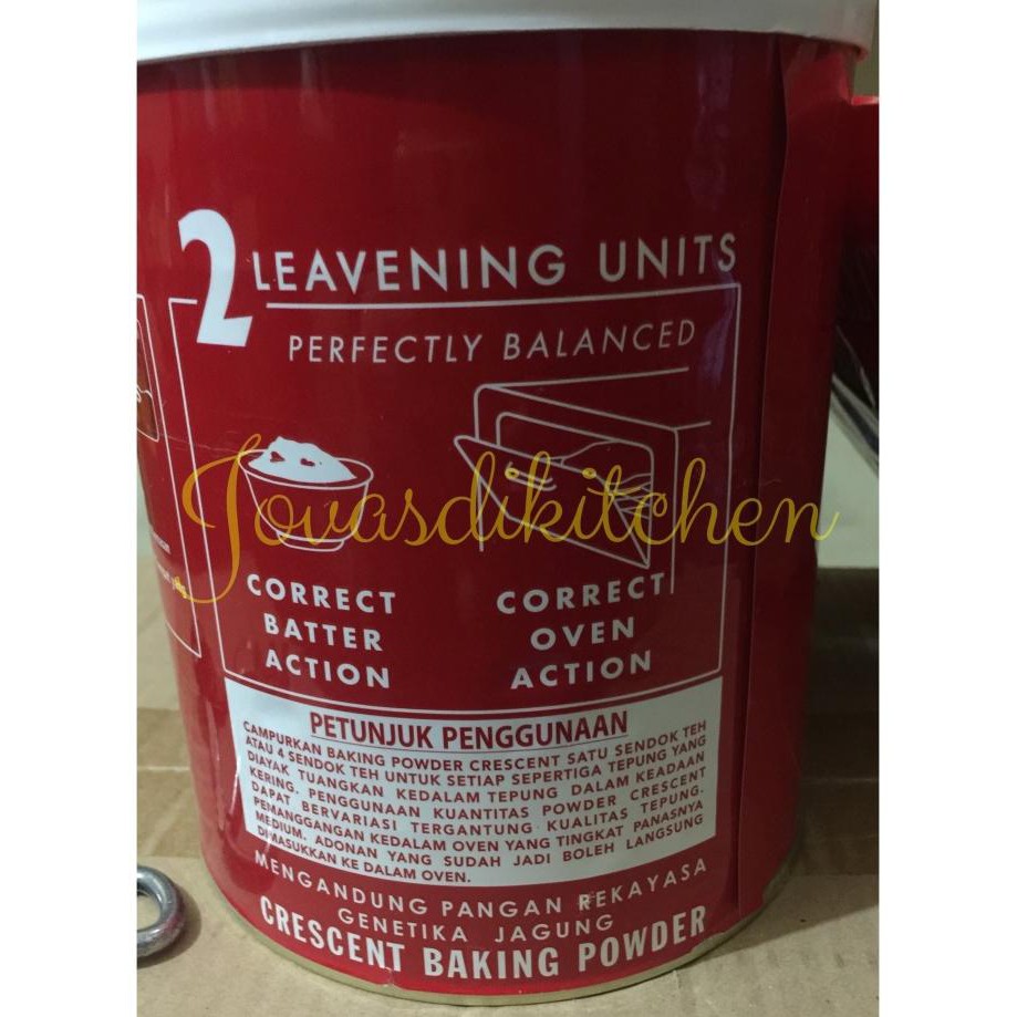 Jual Crescent double acting baking powder | Shopee Indonesia