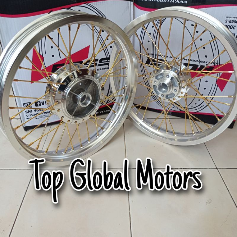 Jual Velg Rossi RX King Sepasang Ring 17 Ring 18 - Velk RX King Depan ...