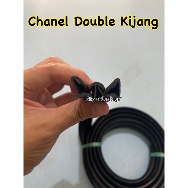 Jual Karet Rel Kaca Jendela Mobil Geser 027 Karet Chanel Channel Kaca ...