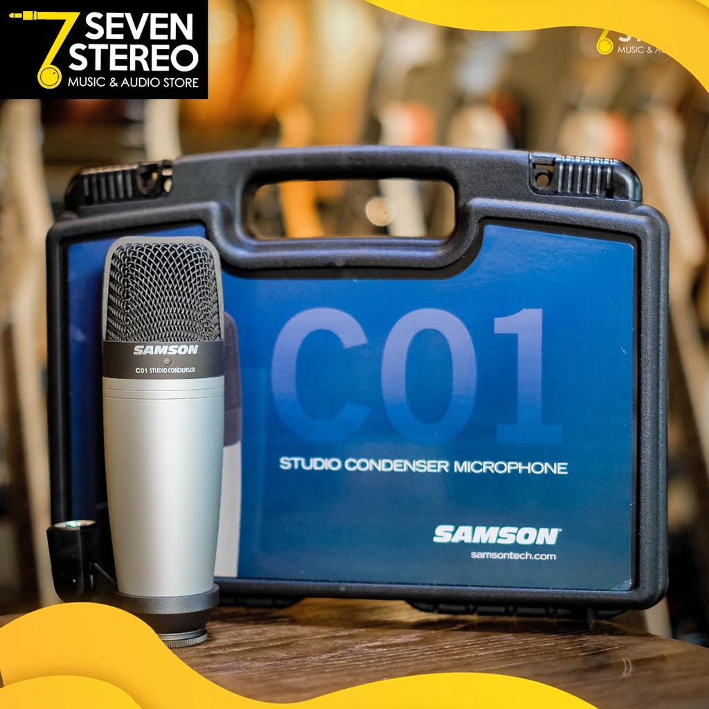 Jual Samson C01 Condenser Microphone | Shopee Indonesia