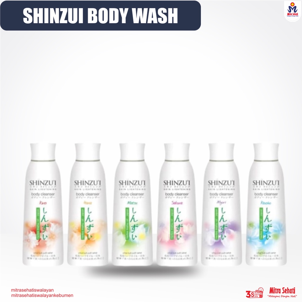 Jual SHINZUI BODY WASH 420mL / SABUN CAIR SHINZUI [ Mitra Sehati ...