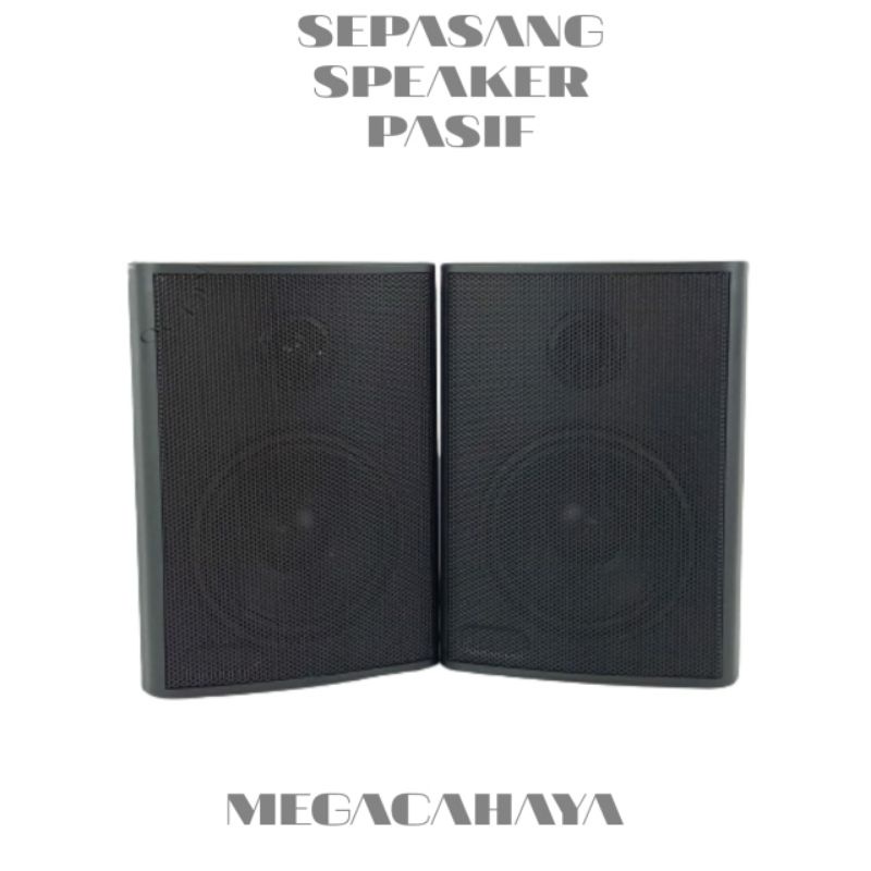 Jual Speaker Pasif MSB-408 4inch speaker monitor sepasang speaker cafe masjid musola ruang ...