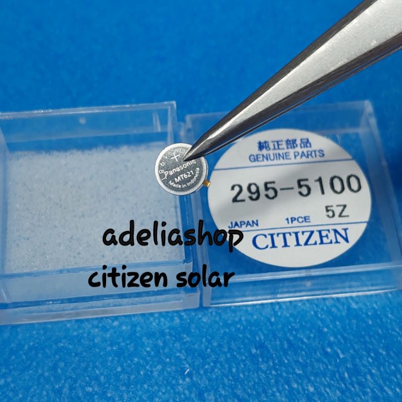 Jual Baterai panasonic eco drive citizen RECHARGEALBLE MT621 | Shopee ...