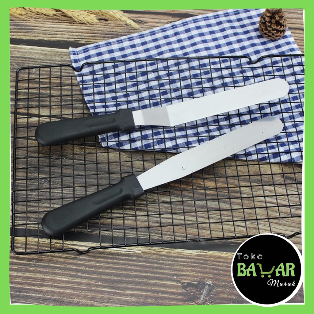 Jual SPATULA POLES STAINLESS / SPATULA POLES BUTTERCREAM / BUTTERCREAM ...