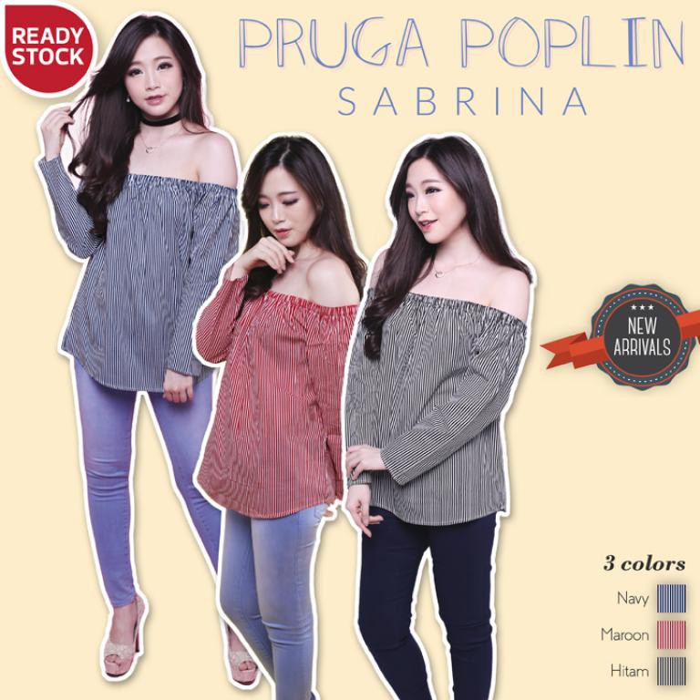 Jual Pruga Poplin Sabrina | Shopee Indonesia