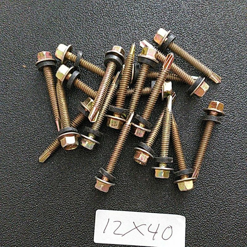 Jual BAUT ROOFING 12 × 40 / Ruping/ Self drilling screw / baut atap ...