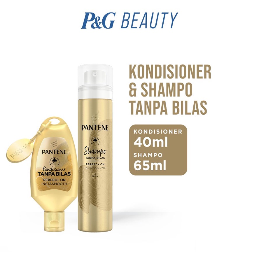 Jual Pantene Pro-V Perfec+On Sampo, Kondisioner Tanpa Bilas 40, 65ml ...