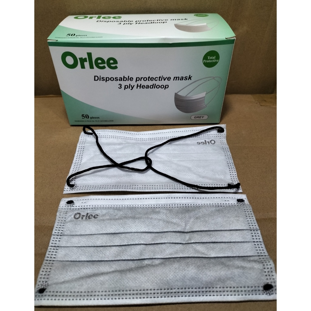 Jual Orlee Masker 3 Ply isi 50 Pcs | Shopee Indonesia