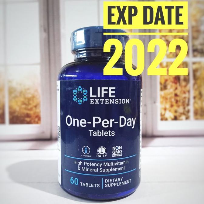 Jual Life Extension One Per Day Tablets 60 Tab Life Ext Multivitamin ...