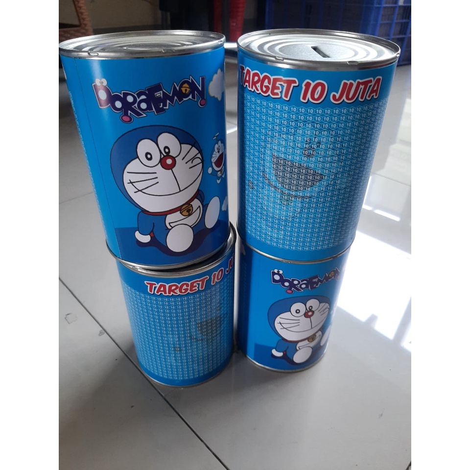 Jual Celengan Target Buka Tutup Karakter Doraemon 5jt 10jt 20jt 100jt ...