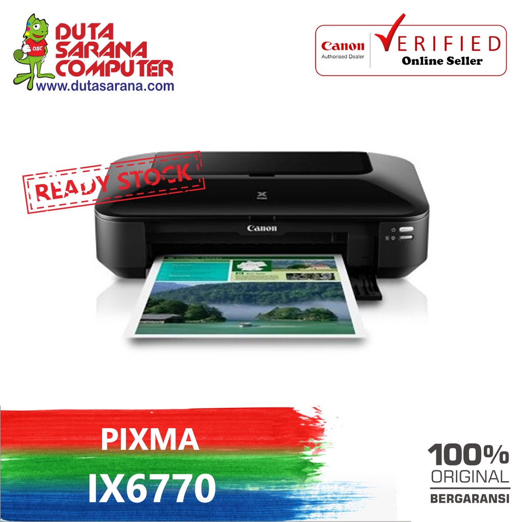 Jual PRINTER CANON PIXMA IX6770 IX-6770 IX 6770 Printer Canon A3 Print ...