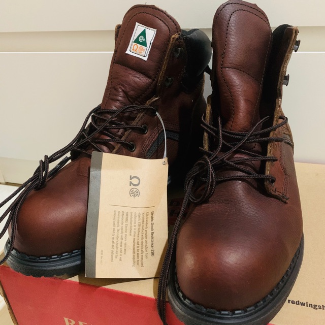 Jual Sepatu Red wing safety shoes Boot Steel Toe type 3526 ORIGINAL NEW ...