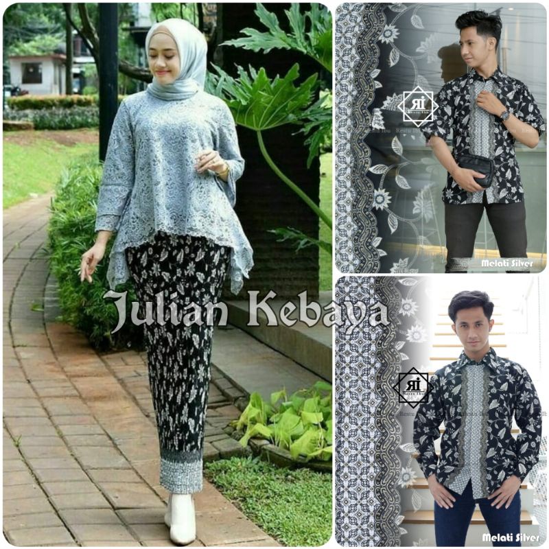 Jual COUPLE KEBAYA BATIK MODERN / BAJU BATIK COUPLE / SETELAN KEBAYA ...
