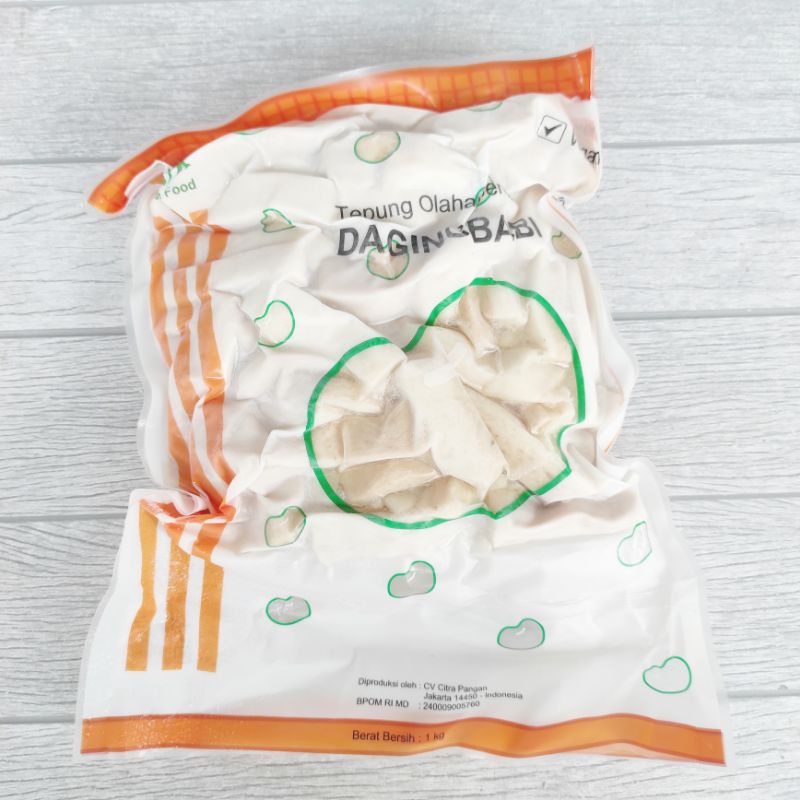 Jual Sooja Daging Babi Usus Tito / Tuto Vegetarian Vegan 1kg Beku ...