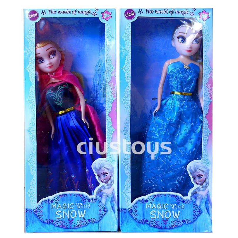 Jual BARBIE FROZEN ELSA ANNA DOLL 888 - MAINAN ANAK FIGURE BONEKA ...