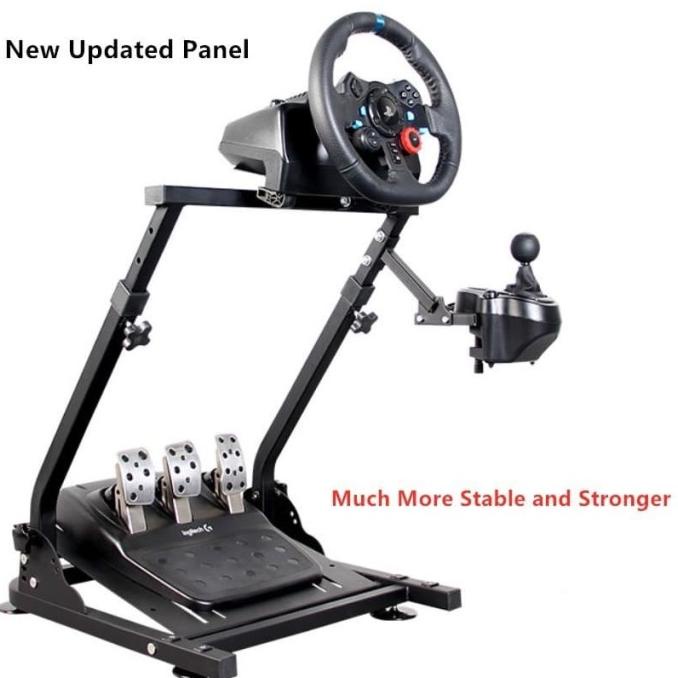 Jual Racing Simulator Steering Wheel Stand Cockpit Kokpit Updated ...