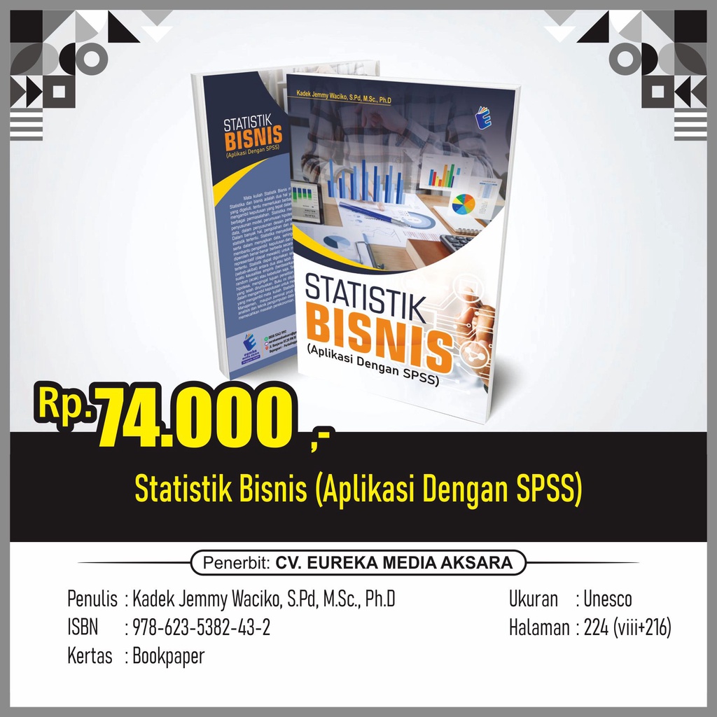 Jual Statistik Bisnis (Aplikasi Dengan SPSS) | Shopee Indonesia