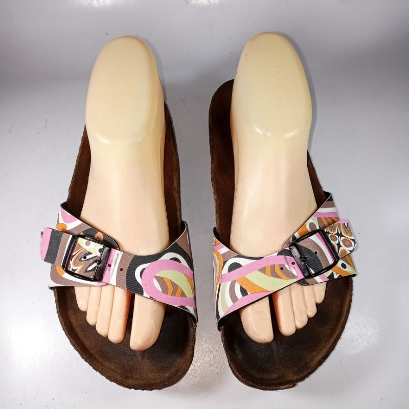 Jual Pappilio Birkenstock original leather sandal woman shoes | Shopee ...