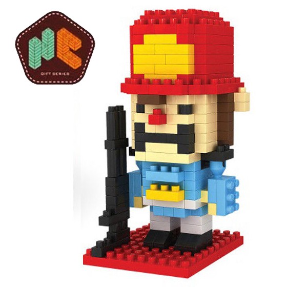 Jual London Soldier Red - Nano Block Mini Lego | Shopee Indonesia