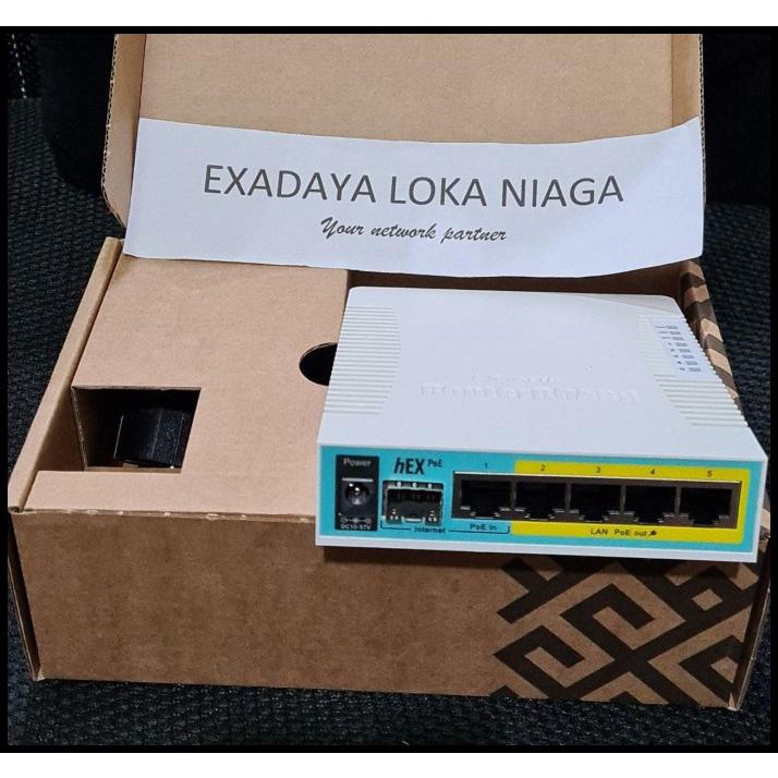 Jual Mikrotik Rb960Pgs Rb960-Pgs Hex-Poe Routerboard 5 Port | Shopee ...