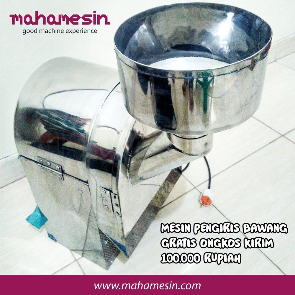 Jual Mesin Pengiris Perajang Pemotong Bawang Mahamesin Kapasitas 20 kg ...