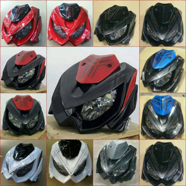 Jual HEADLAMP Z1000 V1.0 LAMPU DEPAN Z250 MT25 INAZUMA VIXION BYSON ...