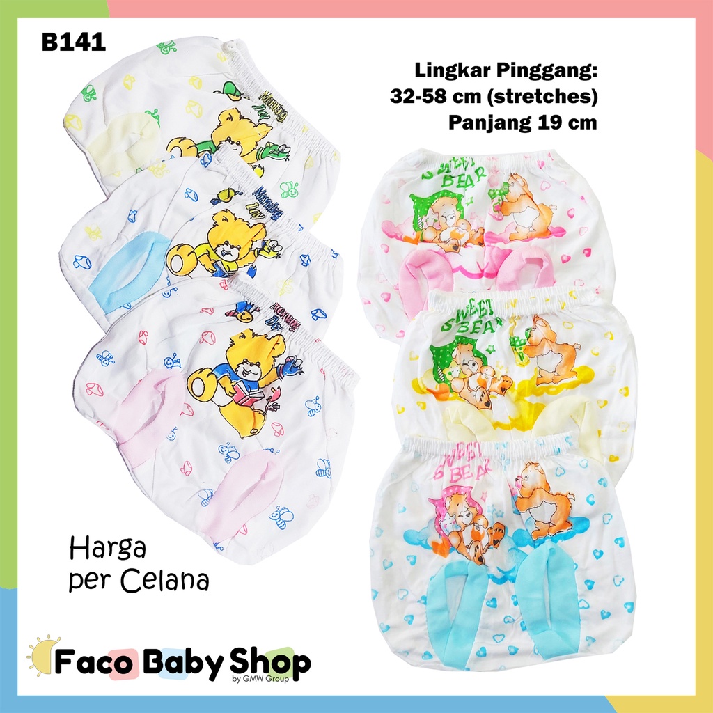 Jual B141 Celana Dalam Bayi SNI Baby Pants Unisex Celana Dalam Pop ...