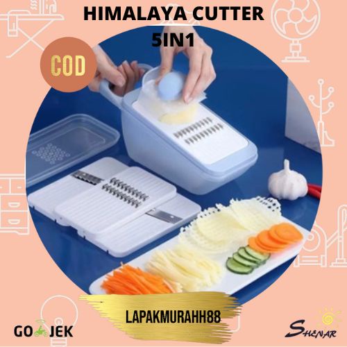 Jual SHENAR HIMALAYA CUTTER 5IN1 / PARUTAN PENGIRIS PEMOTONG SAYUR BUAH ...