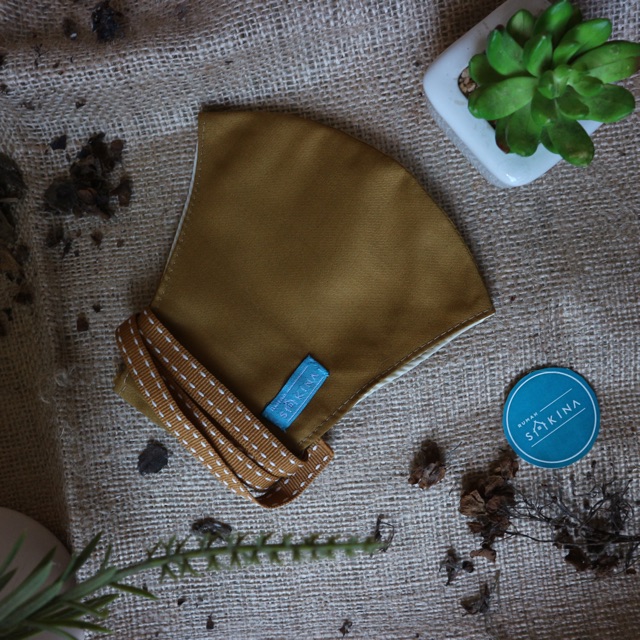 Jual Masker Kain Hijab/Non Hijab Cocoa | Shopee Indonesia