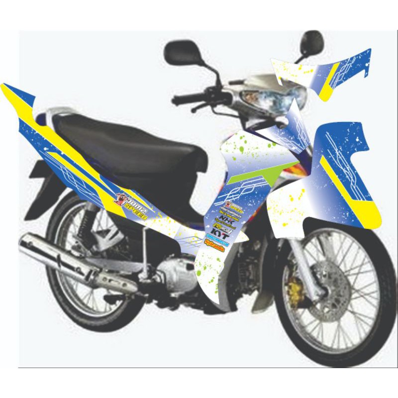 Jual decal jupiter / striping motor jupiter z / decal motor Jupiter ...