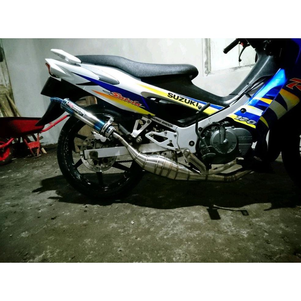 Jual Knalpot Satria Hiu 120 Original Dx Generation Racing | Shopee ...