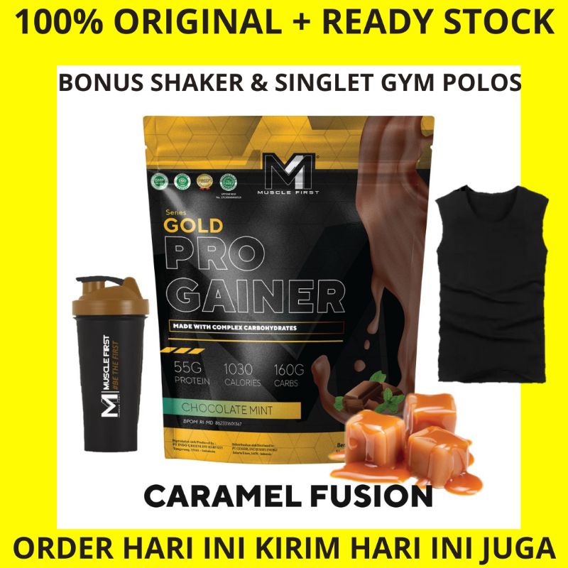 Jual Muscle First M1 Pro Gainer Mass Gainer 6lbs 6 lbs Musclefirst ...