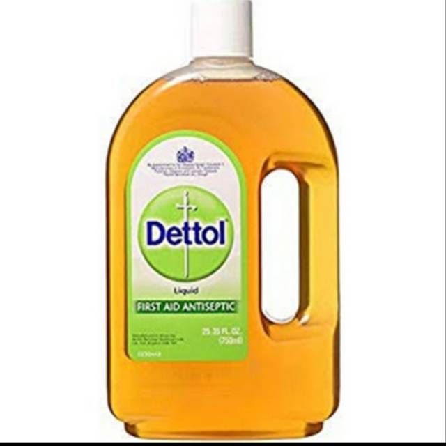 Jual Dettol first aid ANTISEPTIC liquid 750ml | Shopee Indonesia