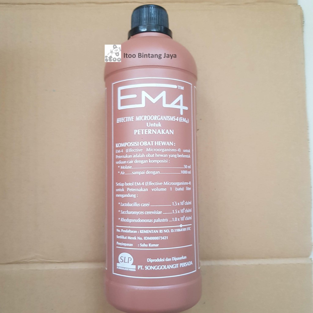 Jual Pupuk Organik EM4 Peternakan 1 Liter EM 4 | Shopee Indonesia