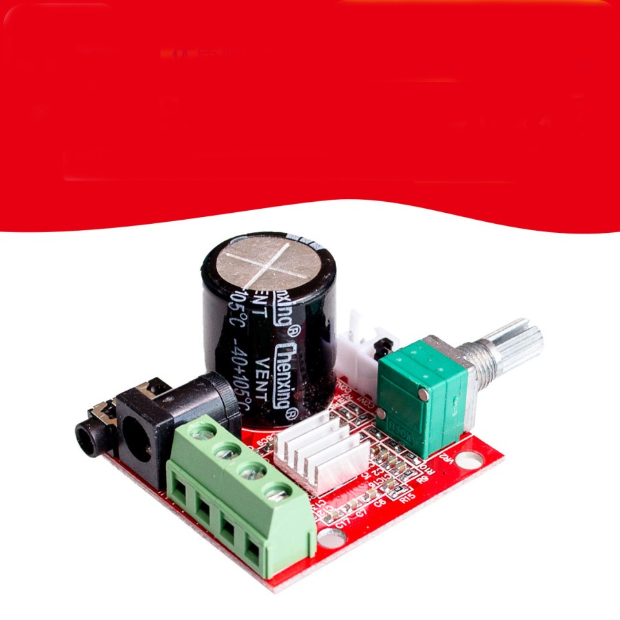 Jual Amplifier PAM 8610 Class D Stereo Amplifier TDA2030 12V 10W (8119 ...