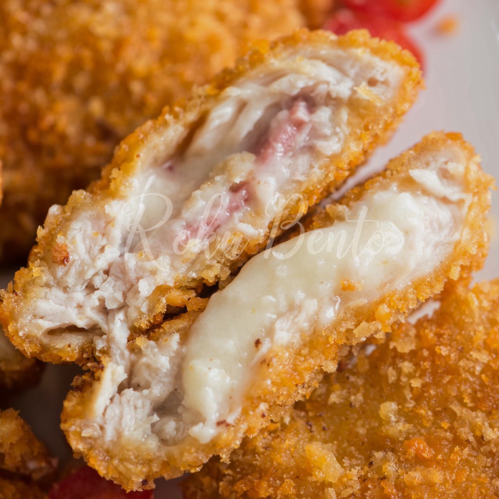 Jual Chicken Cordon Bleu Roku Bento Bandung 3 Pcs Nugget Gordon Blue ...