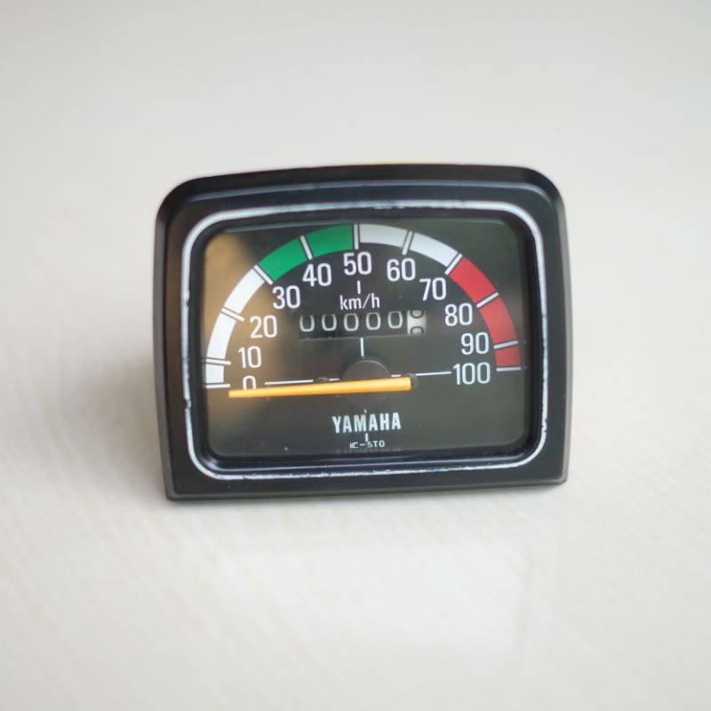 Jual SPEEDOMETER SPEEDO METER KILOMETER KM YAMAHA V80 CDI ORIGINAL NOS ...