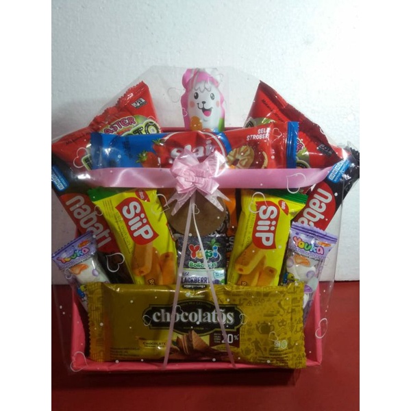 Jual Parcel snack/Parcel hadiah/Parcel ulangtahun/parcel lebaran/kado ...