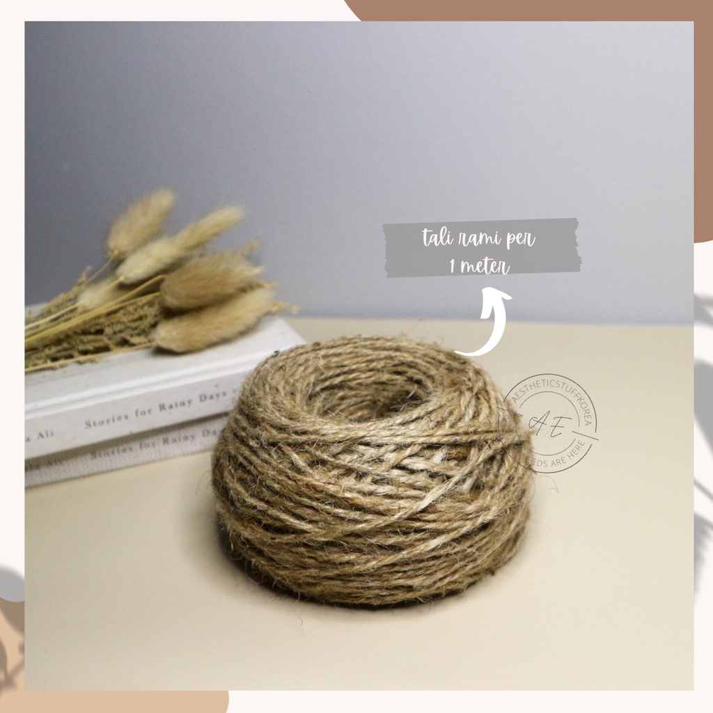 Jual Tali rami goni meteran 3ply | Shopee Indonesia