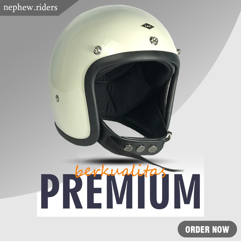 Jual helm slim head tx500 premium retro classic | Shopee Indonesia