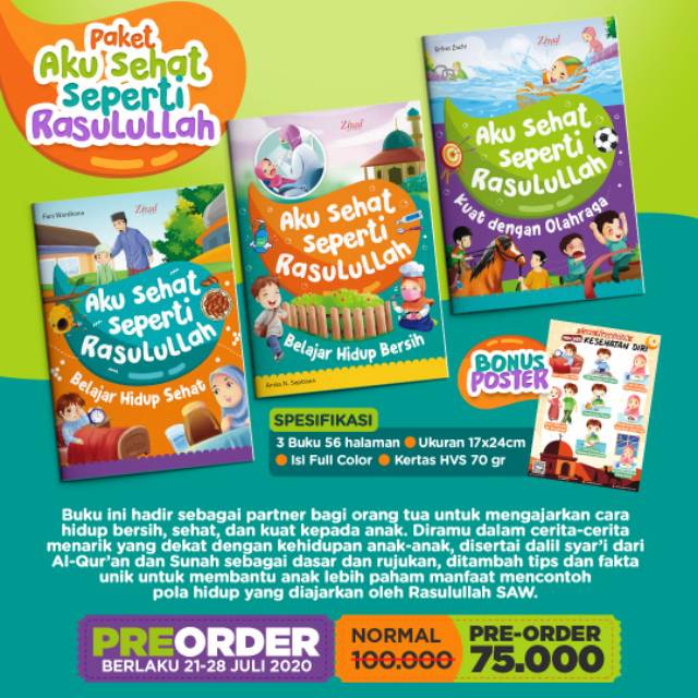 Jual AKU SEHAT SEPERTI RASULULLAH (BELAJAR HIDUP SEHAT) | Shopee Indonesia