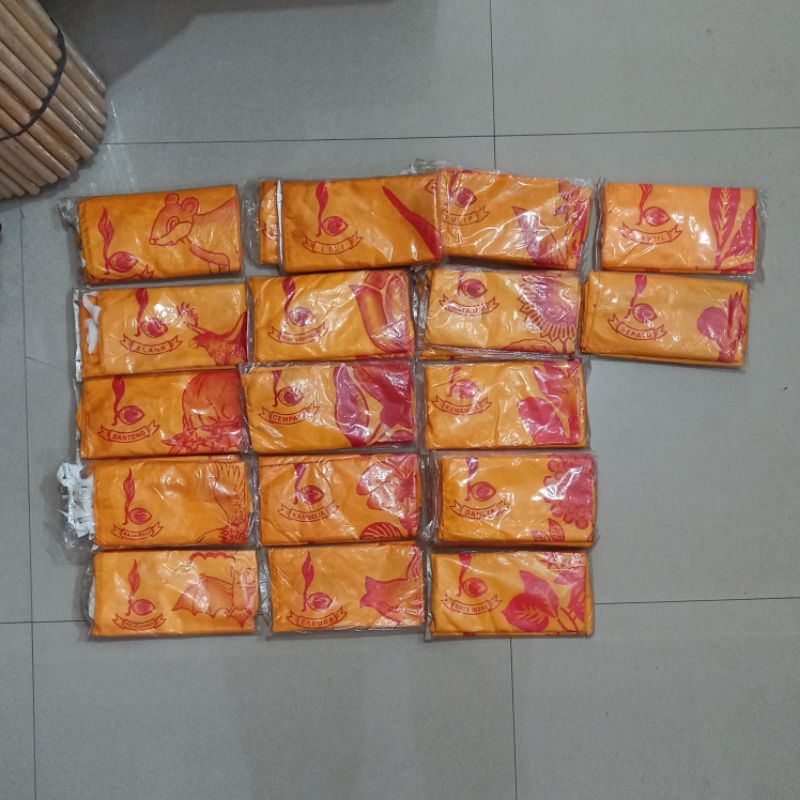 Jual Bendera Regu Pramuka Sablon Binatang Bunga | Shopee Indonesia