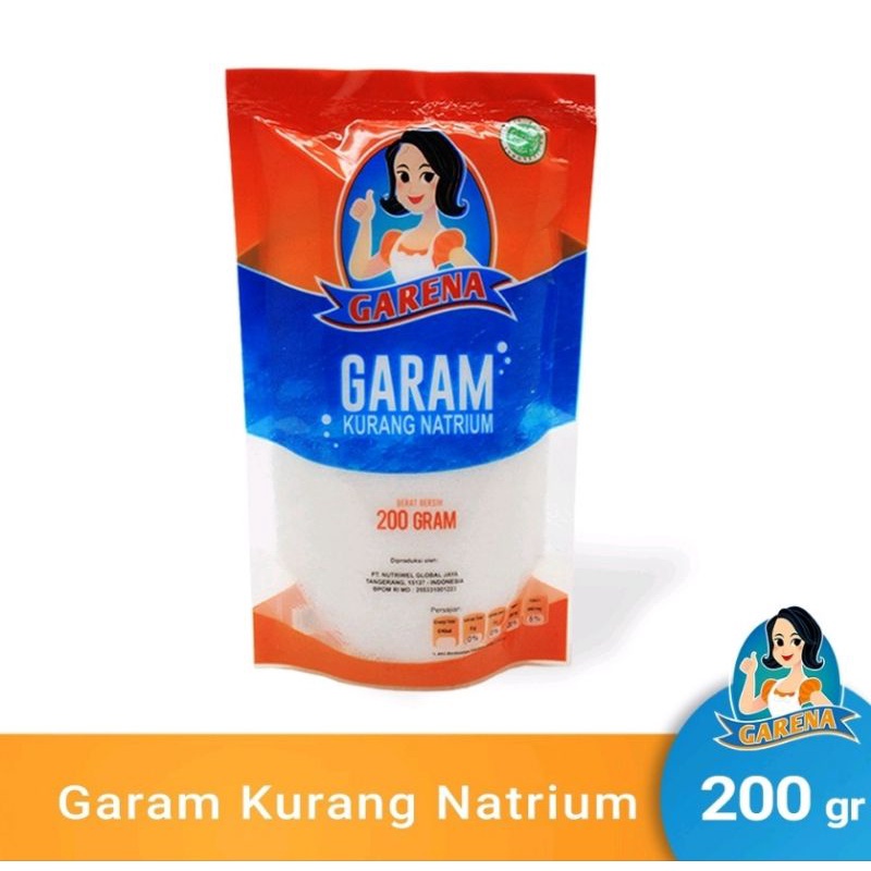 Jual Garena Garam Rendah Natrium / Garam mpasi / garam anti hipertensi ...